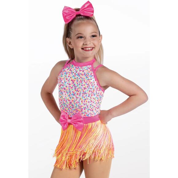 Weissman | Costumes | Dance Costume Large Child Neon Weissman 388 Jazz ...